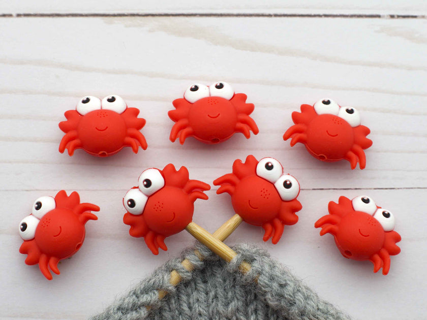 Little Crab | Stitch Stoppers Knitting Notions – Icon Fiber Arts