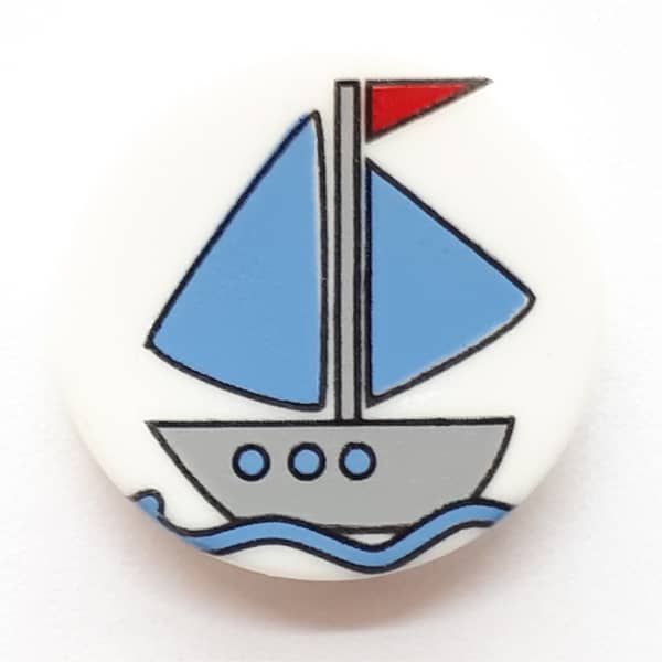Boat Button with shank - Size: 17mm – Icon Fiber Arts