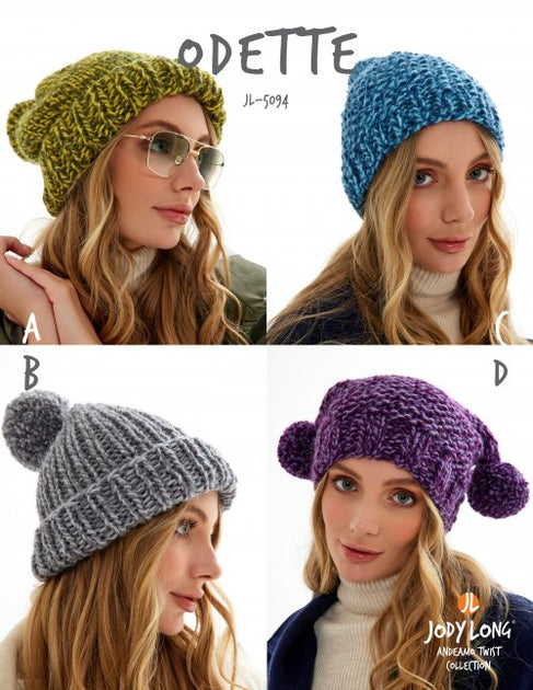 Odette Hat Pattern by Jody Long – Icon Fiber Arts