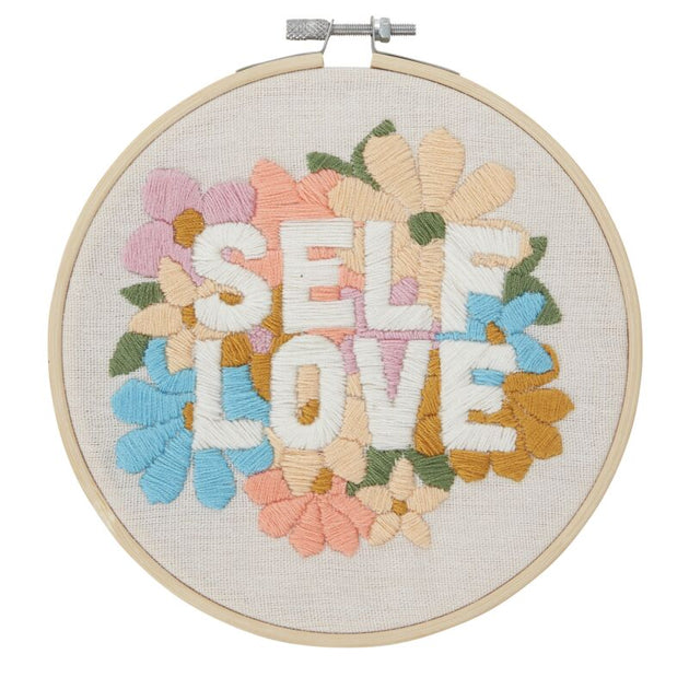 Self Love DIY Embroidery Kit – Icon Fiber Arts
