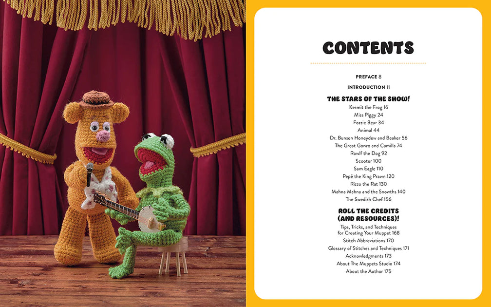 The Muppets Official Crochet Amigurumi – Icon Fiber Arts