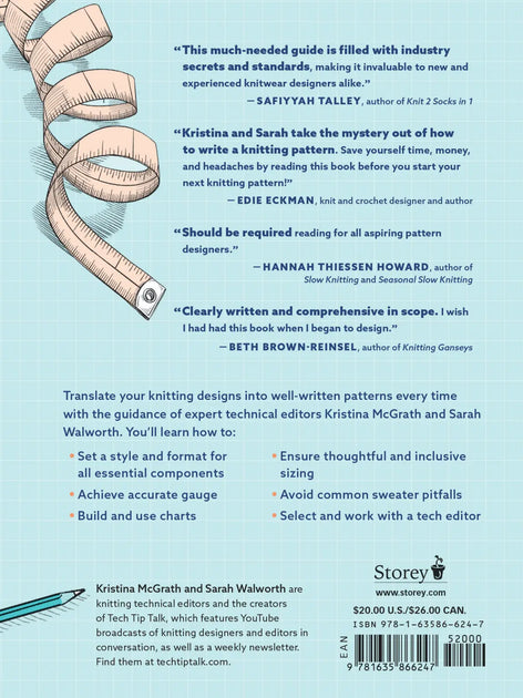 The Knitting Pattern Writing Handbook – Icon Fiber Arts