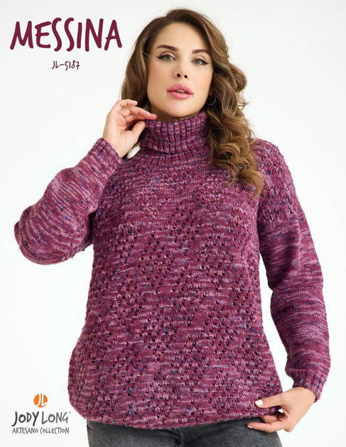 Messina Sweater Pattern by Jody Long – Icon Fiber Arts