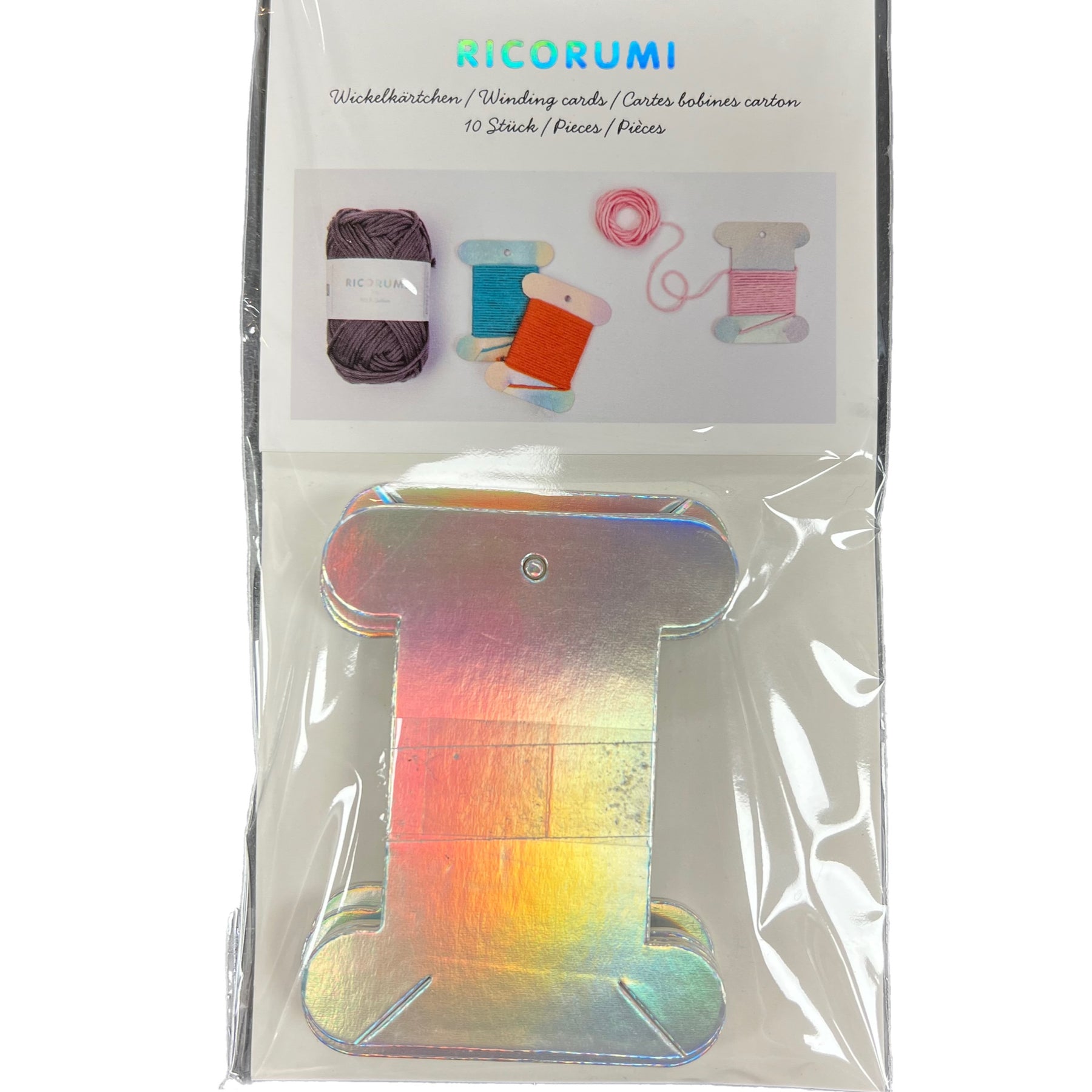 Ricorumi Winding Cards - Iridescent – Icon Fiber Arts