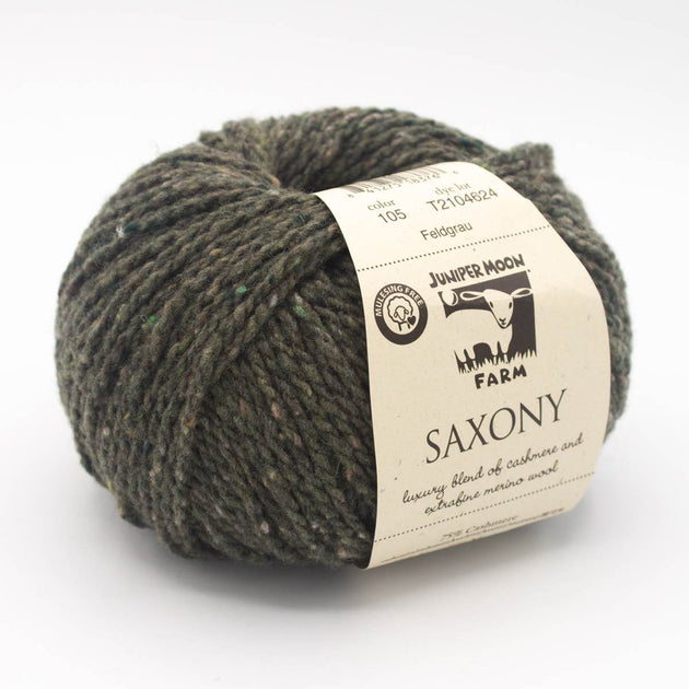 Saxony Cashmere and Extrafine Merino Wool Blend Yarn by Juniper Moon F ...