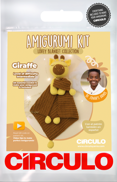 Amigurumi Kit Lovey Blanket Collection by Jonah Hand - Giraffe by Circ ...