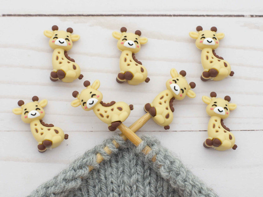 Giraffe | Stitch Stoppers Point Protectors Knitting – Icon Fiber Arts