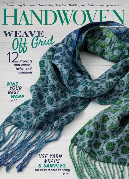 Handwoven Magazine November/December 2021, Volume XLII, Number 5 – Icon ...