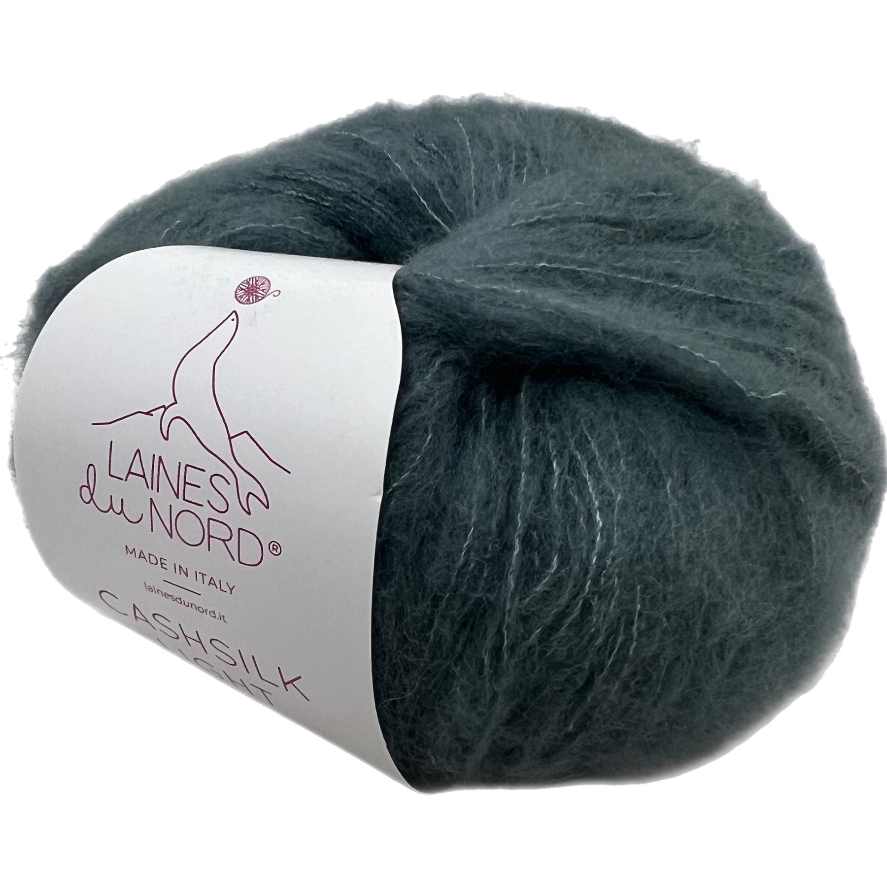 CashSilk Light Merino Wool, Silk, & Cashmere Blend Yarn by Laines du N ...