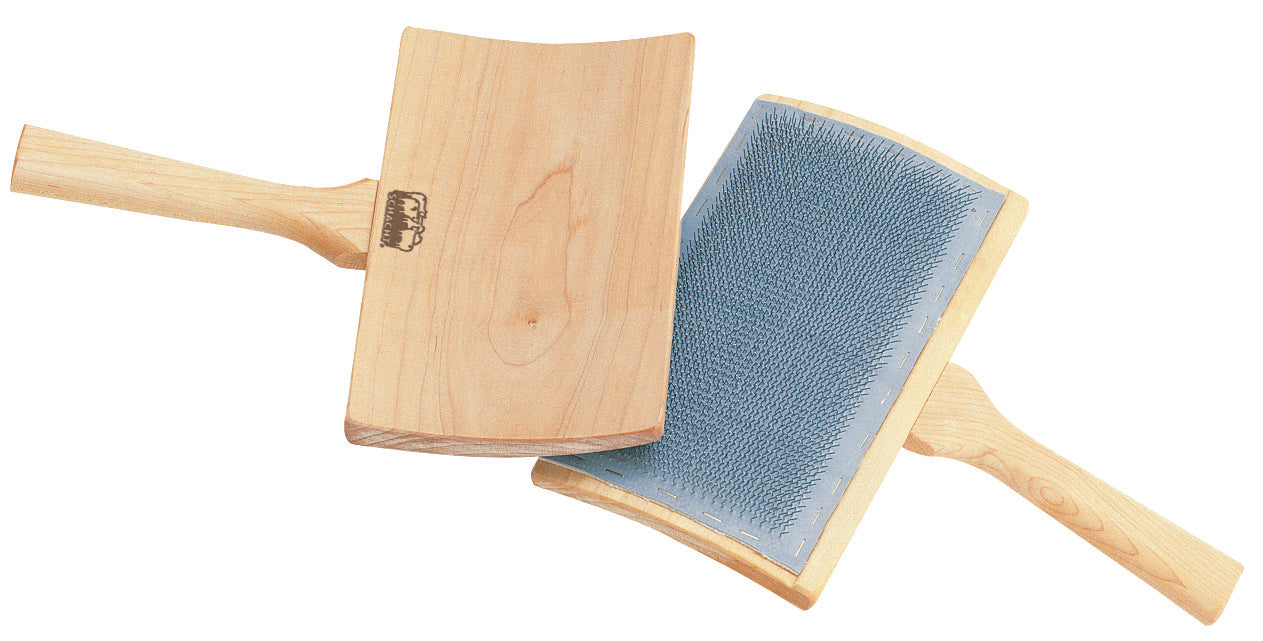 Schacht Curved Medium Wool Hand Carders - 72 Point – Icon Fiber Arts