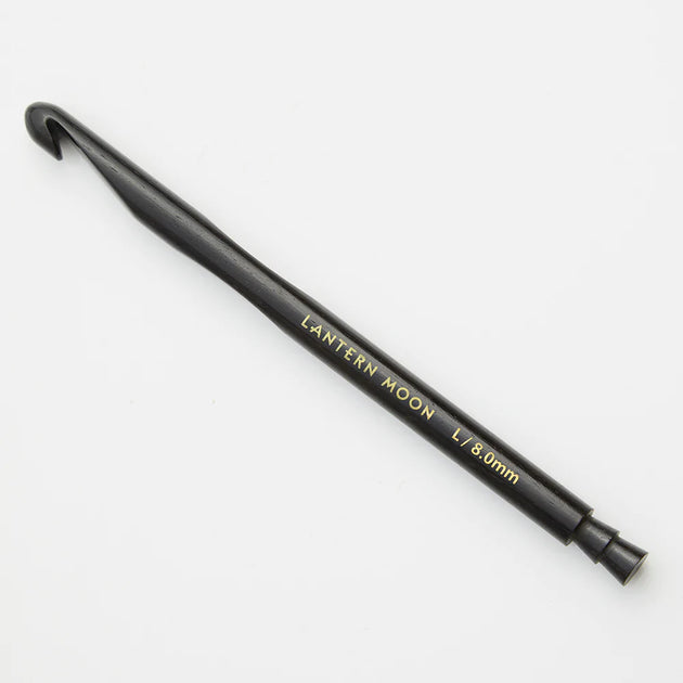 Single End Ebony Crochet Hook – Icon Fiber Arts